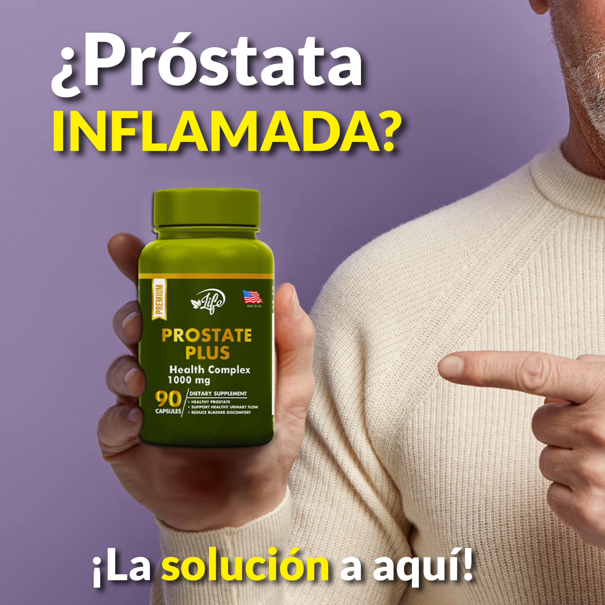 🟢 Prostate Plus – Apoyo Natural para la Salud de tu Próstata – ZoeVana