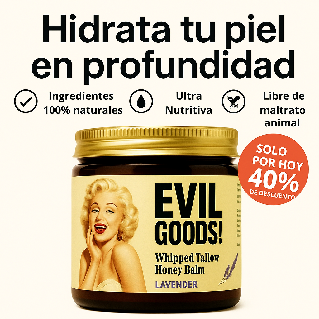 Evil Goods! | Sebo de res | Nutrición intensa – ZoeVana